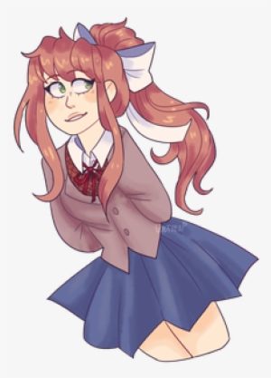 Monika By Rosechaii - Sticker - Free Transparent PNG Download - PNGkey
