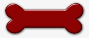 Dog Bone Biscuit Icon - Red Dog Bone Clipart - Free Transparent PNG ...