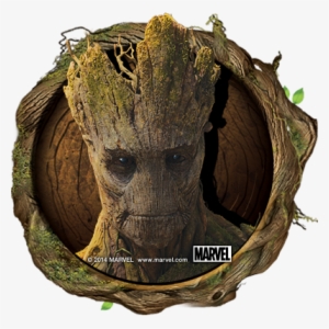 Guardiansofthegalaxy Avatar Groot - Groot Round Round Coaster - Free ...