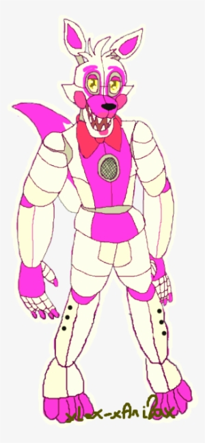 Speed Drawing Fnaf - Fnaf Sister Location Funtime Foxy Drawing - Free ...