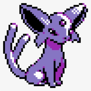 Espeon - Pixel Art Pokemon - Free Transparent PNG Download - PNGkey