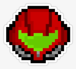 Samus Helmet Png - Pixel Art Deadpool Logo - Free Transparent PNG ...