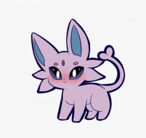Smol Espeon By Breezyfreezy - Espeon - Free Transparent PNG Download ...