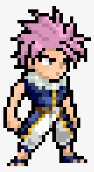 Natsu - Pixel Art - Free Transparent PNG Download - PNGkey