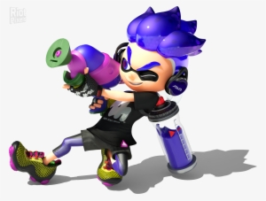 Inkling Boy Png - Splatoon 2 Male Inkling - Free Transparent PNG ...