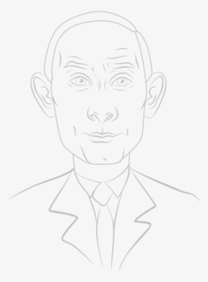 Vladimir Putin Png - Vladimir Putin Black And White - Free Transparent ...