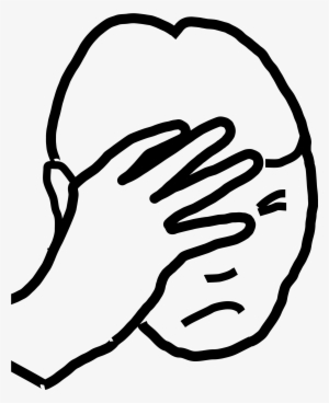 Open - Facepalm Meme Svg - Free Transparent PNG Download - PNGkey