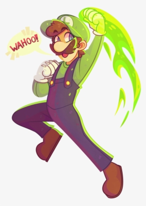 Luigi Fan Art - Free Transparent PNG Download - PNGkey