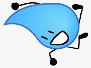Tear Drop Wiki Pose - Bfdi Characters - Free Transparent PNG Download ...