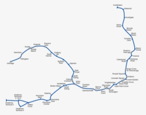 This Is A More Accurately Rendered Map Of The Piccadilly - Piccadilly ...