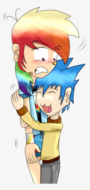 Crossover, Fanboy, Gumball Watterson, Hug, Human, Humanized, - Gumball ...