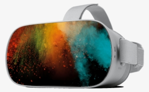 Color Splash Oculus Go Skin - Virtual Reality - Free Transparent PNG ...