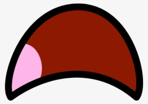 Episode 8 To 10 Frown Open - Bfdi Mouth Frown - Free Transparent PNG ...