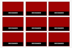 Deceased Badges - Graphic Design - Free Transparent PNG Download - PNGkey