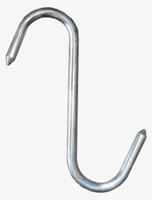 Small Stainless Steel “s” Hook - Steel - Free Transparent PNG Download ...
