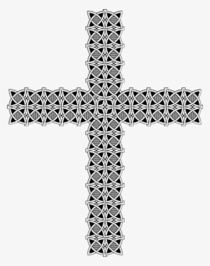 Cross Symmetry Drawing Tessellation Square - Clip Art - Free ...