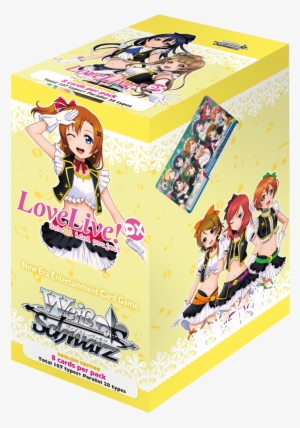 Wse Love Live Dx Booster Pack - Weiss Schwarz Booster Pack Love Live Feat School Idol - Free ...