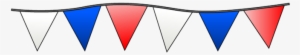 White Blue And Red Triangle Pennants - Red White Blue Pennants - Free ...