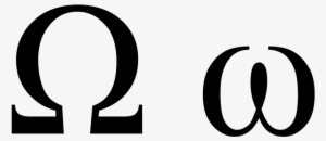 Greek Omega - Greek Omega Png - Free Transparent PNG Download - PNGkey