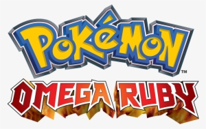 Logo - Pokemon Omega Ruby And Alpha Sapphire Logo - Free Transparent ...