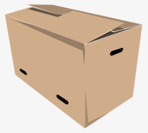 Box, Cartoon, Empty, Containers, Cardboard, Closed - Box Clip Art ...
