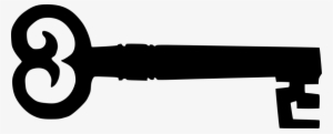 Free Png Skeleton Key Silhouettes Png Images Transparent - Portable ...