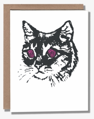 Orange Kitty Cat Head Tile Coaster - Free Transparent PNG Download - PNGkey