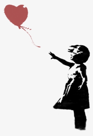 Banksy Balloon Girl Png - Free Transparent PNG Download - PNGkey