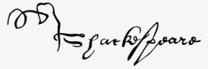 320 × 139 Pixels - William Shakespeare Signature Original - Free ...