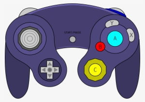 Gamecube Controller Skin Template - Free Transparent PNG Download - PNGkey