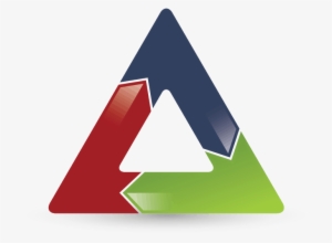 Red, Blue, And Green Triangle Symbol From Cw Suter - Red - Free ...