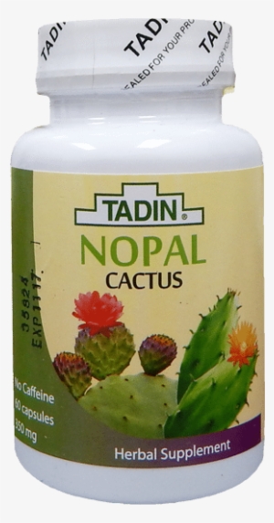 Tadin Caps-savila Con Nopal, 60 Capsules (pack Of 6) - Free Transparent ...
