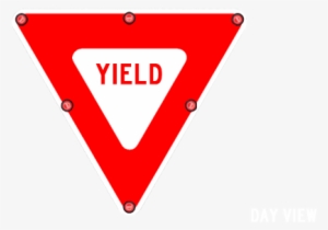 Yellow Yield Sign Clipart 3 By Joseph - Clip Art Yield Sign - Free ...