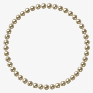 Clip Art - Circle Pearl Frame - Free Transparent PNG Download - PNGkey