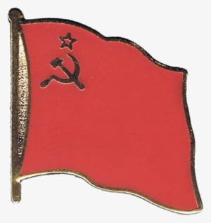Ussr Soviet Union Flag Pin, Badge - Soviet Union - Free Transparent PNG ...