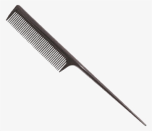 Comb Black Plastic - Rat Tail Comb - Free Transparent PNG Download - PNGkey