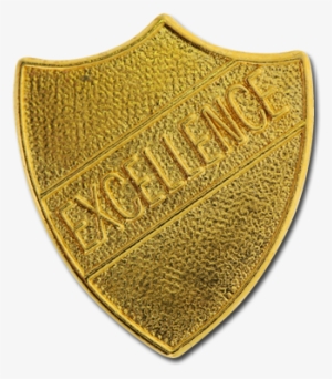 Excellence Metal Shield Badge - Shield Of Excellence 10 Studyladder ...