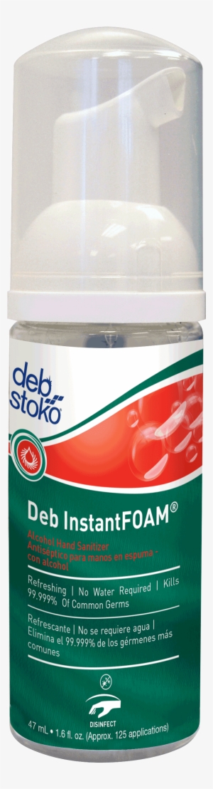 Deb Instantfoam Hand Sanitiser - 1 Litre - Cartridge - Free Transparent ...