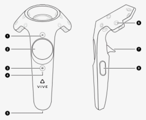 Htc Vive Logo Viveâ„¢ - Vive Controller Icon - Free Transparent PNG ...