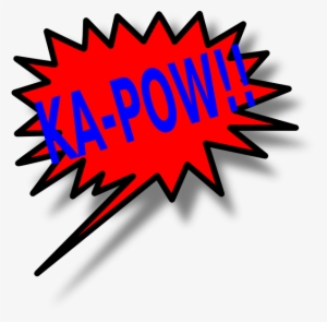 Kapow - Cartoon - Free Transparent PNG Download - PNGkey