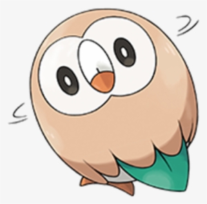 Pokemon Ultra Sun Rowlet - Free Transparent PNG Download - PNGkey