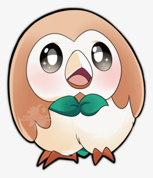 Rowlet By Xwhitedreamsx - Photograph - Free Transparent PNG Download ...