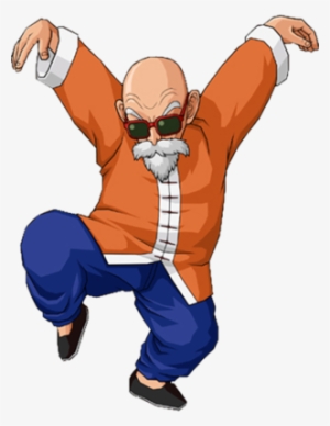 Dragon Ball Master Roshi Peace - Free Transparent PNG Download - PNGkey