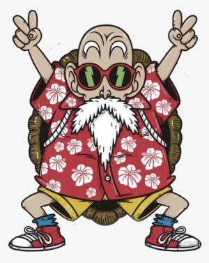 Dragon Ball Master Roshi Peace - Free Transparent PNG Download - PNGkey