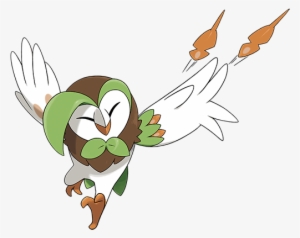 Artwork Dartrix Sole Luna Pokemontimes It Dartrix Artwork2 - Pokemon ...
