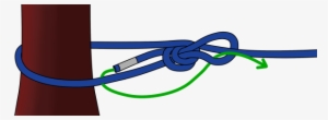 Double Bowline Climbing Knot - Double Bowline - Free Transparent PNG ...