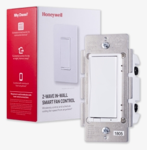 Honeywell Z Wave Plus In Wall Smart Fan Control Product - Z-wave - Free ...