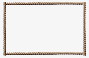 Rope Frame - Rope Frame Png - Free Transparent PNG Download - PNGkey