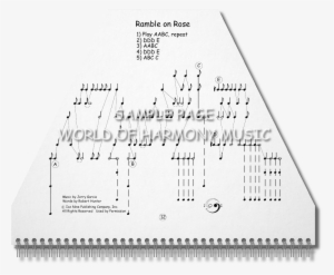 Grateful Dead Rose Png - Zither And Lap Harp Arranged Music - Free ...