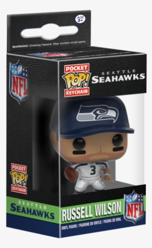 Funko Pop! Keychain Nfl Russell Wilson - Free Transparent PNG Download ...